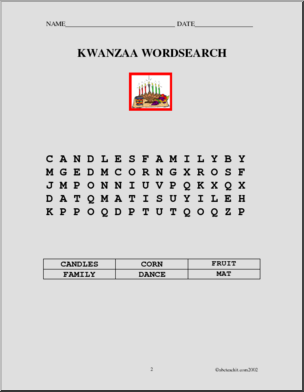 Kwanzaa – Abcteach