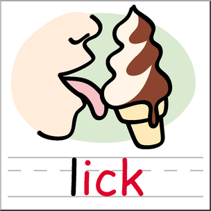 Clip Art: Basic Words: -ick Phonics: Wick Color – Abcteach