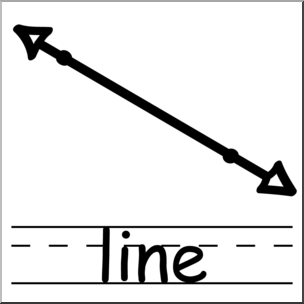 Clip Art: Basic Words: Line B&W Labeled – Abcteach