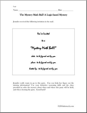 Math Logic – Abcteach