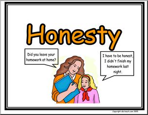 Poster: Life Skills – Honesty – Abcteach