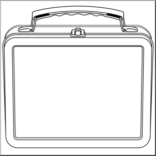 Clip Art: Lunch Bag Color – Abcteach