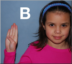 Photo: Manual Alphabet B 01 LowRes – Abcteach