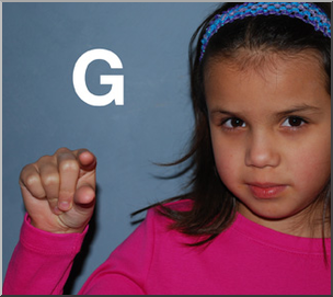 Photo: Manual Alphabet G 01 LowRes – Abcteach