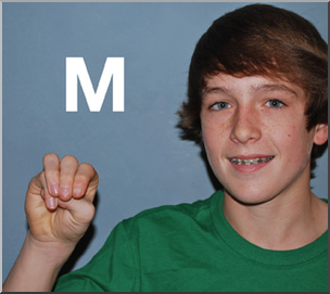 Photo: Manual Alphabet M 03 LowRes – Abcteach