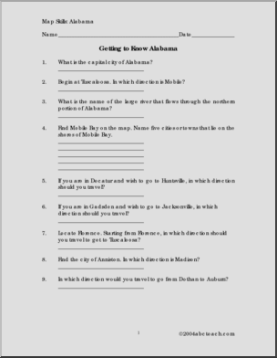 Alabama – Abcteach