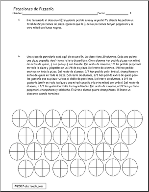 Spanish: MatemÂ·ticas: Comparando fracciones (elementaria/secundaria ...