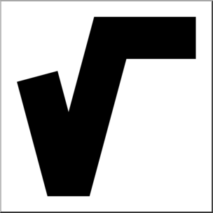 Clip Art: Math Symbols 3 Color – Abcteach