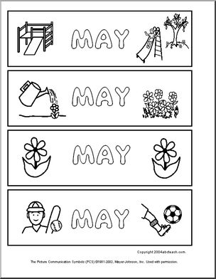 Bookmarks: May – Abcteach