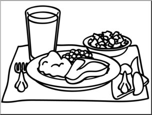 Clip Art Basic Words Morning B W Unlabeled Abcteach