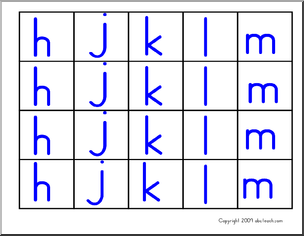 Movable Alphabet – Abcteach