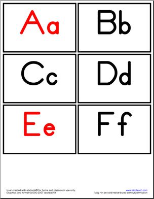 A-Z Flashcards – Abcteach