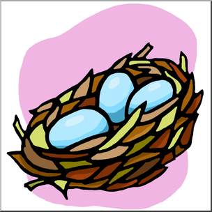 Clip Art: Nest Color – Abcteach