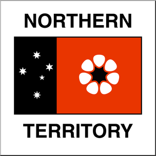 Clip Art: Flags: Northern Territory Color – Abcteach