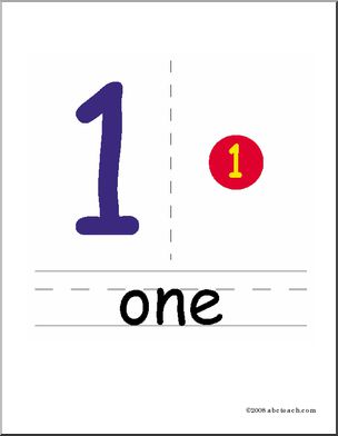 Number 1 – Abcteach