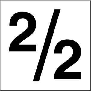 Clip Art: Numerical 02 2/2 B&W – Abcteach