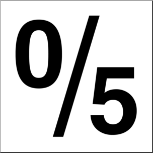 Clip Art: Numerical 08 3/8 B&W – Abcteach