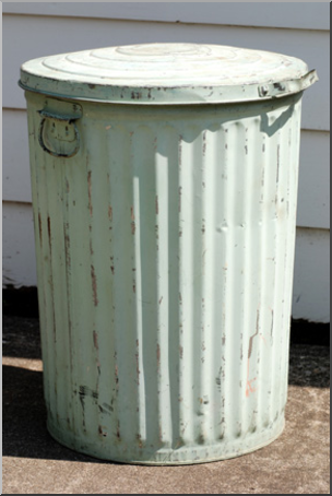 Photo: Old Trash Can 01 LowRes – Abcteach