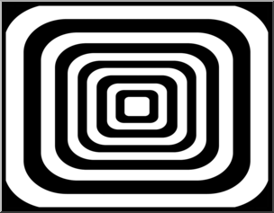 Clip Art: Overlapping Shapes B&W – Abcteach