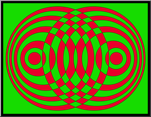 Clip Art: Abstract Geometric 6 Color – Abcteach