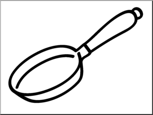 Clip Art: Basic Words: Pan B&W Unlabeled – Abcteach