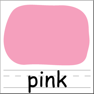 Word Wall: The Color Pink – Abcteach