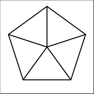 Clip Art: Polygon 05 0/5 Color – Abcteach