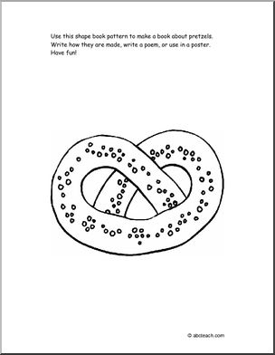 Shapebook: Pretzel (blank) – Abcteach