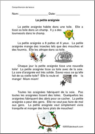 PowerPoint: French: Lecture: Mme. Grenouille (dÃˆbutant) – Abcteach