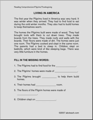 American Colonies – Page 3 – Abcteach
