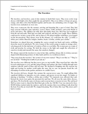 Fiction: The Travelers (middle/high school) – Abcteach