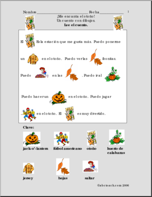 Spanish Rebus – Abcteach