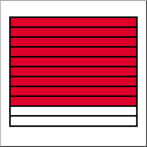 Clip Art: Rectangle05 1/5 Color – Abcteach