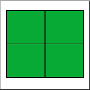 Clip Art: Rectangle04 4/4 Color – Abcteach