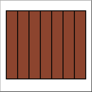 Clip Art: Rectangle09 8/9 Color – Abcteach