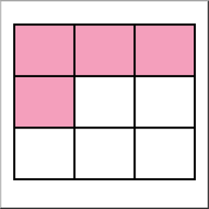 Clip Art: Rectangle09 4/9 Color – Abcteach