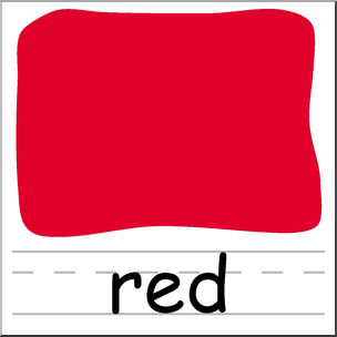 Clip Art: Colors: Red – Abcteach