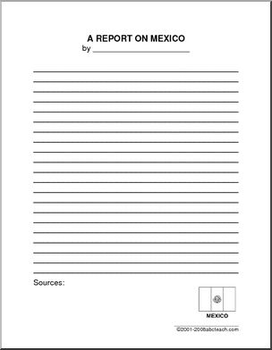 Report Form: Mexico – Abcteach