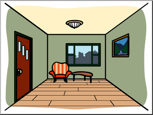 Clip Art: Basic Words: Room Color Unlabeled – Abcteach