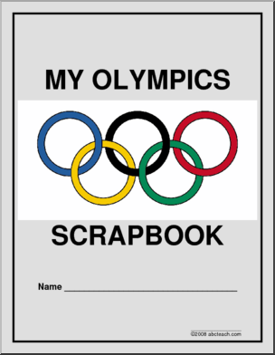 Cover: My Olympic Scrapbook – Abcteach