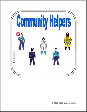 Sign: Community Helpers – Abcteach