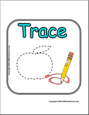 Trace Classroom Sign – Abcteach