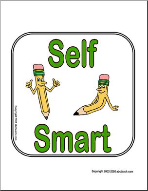 Sign: Self Smart (Multiple Intelligence) – Abcteach