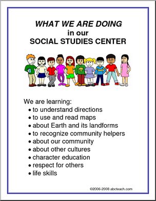 What We Are Doing Signs – Abcteach