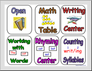 Small Signs (set 9) – Abcteach