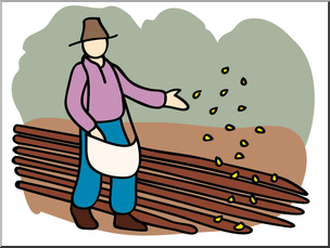 Clip Art: Basic Words: Sow 1 Color Unlabeled – Abcteach