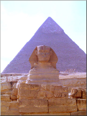Photo: The Sphinx and Pyramid 01 LowRes – Abcteach