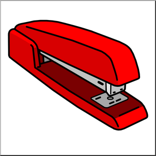 Clip Art: Stapler Color – Abcteach