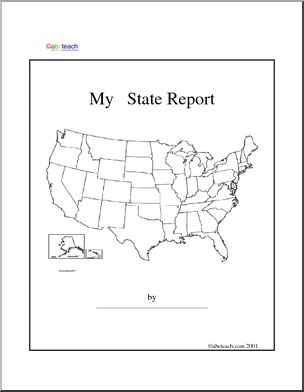 Form: State Report Cover (pdf) – Abcteach
