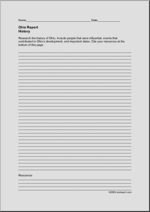 Report Form: Ohio – Abcteach